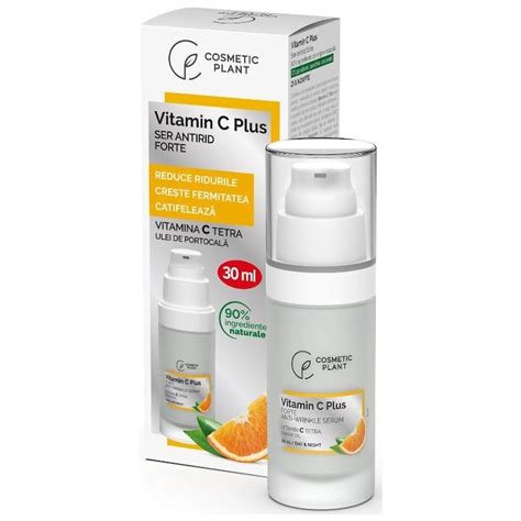 Ser Antirid Forte Cu Vitamina C Plus 30ml Cosmetic Plant