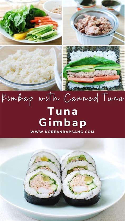 Tuna Gimbap Recipe Asian Potluck Dish