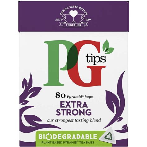 Buy Pg Tips Extra Strong Tea 80 Bags Online Nepal Ubuy