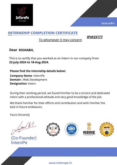 Rishabh Y On Linkedin Internship Webdevelopment