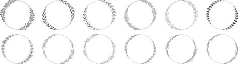 Leaf Circle Vector Art Icons And Graphics For Free Download