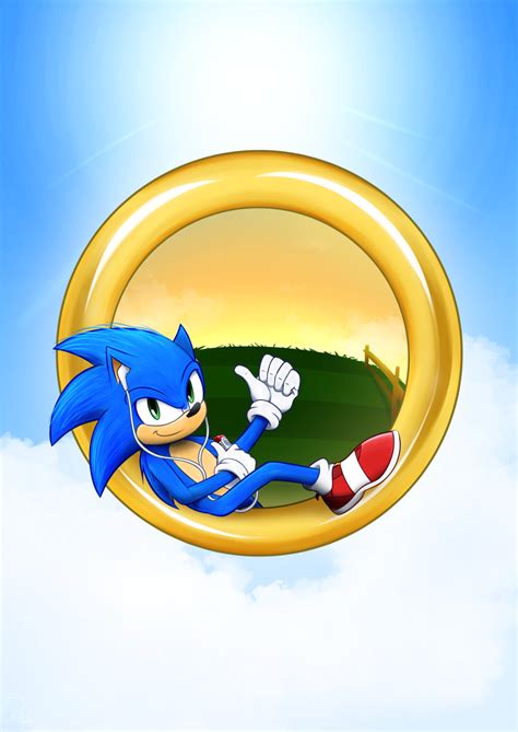 Relaxing On The Ring Sonic The Hedgehog 2020 Film Know Your Meme
