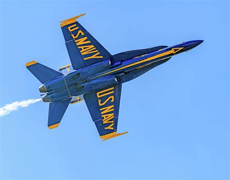 Us Navy Blue Angels Fa 18 Hornet Photograph By Jeff Jarrett Fine