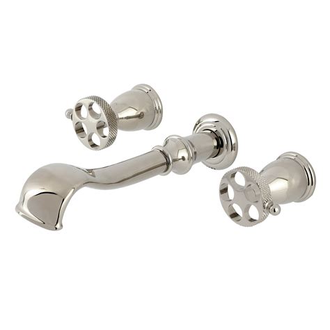 Kingston Brass Webb Ks5026rkx Two Handle 3 Hole Wall Mount Roman Tub