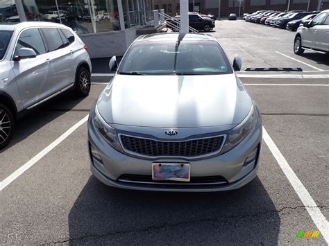 2015 Aluminum Silver Metallic Kia Optima Ex Hybrid 144410461 Photo 2