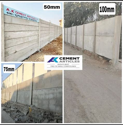 Precast Boundary Wall At ₹ 150sq Ft Precast Compound Wall In Pune