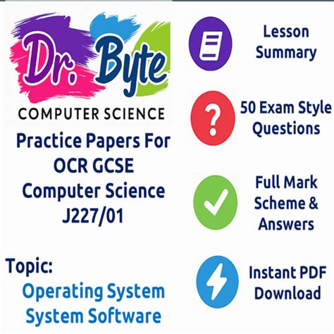 Practice Papers For Ocr Gcse Computer Science Operating Systems System