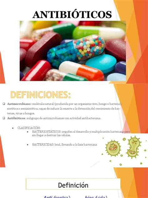 Clasificación Y Mecanismos De Antibióticos Pdf Penicilina