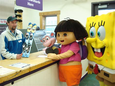 Dora The Explorer Spongebob Squarepants Spongebob Squarepants And Dora