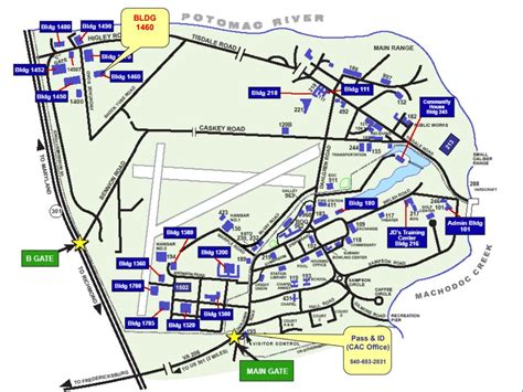 Dahlgren Naval Base Map