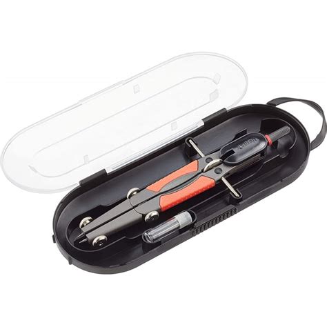 Rotring Compass Set Compact Rapid Adjustment For Technical Drawing