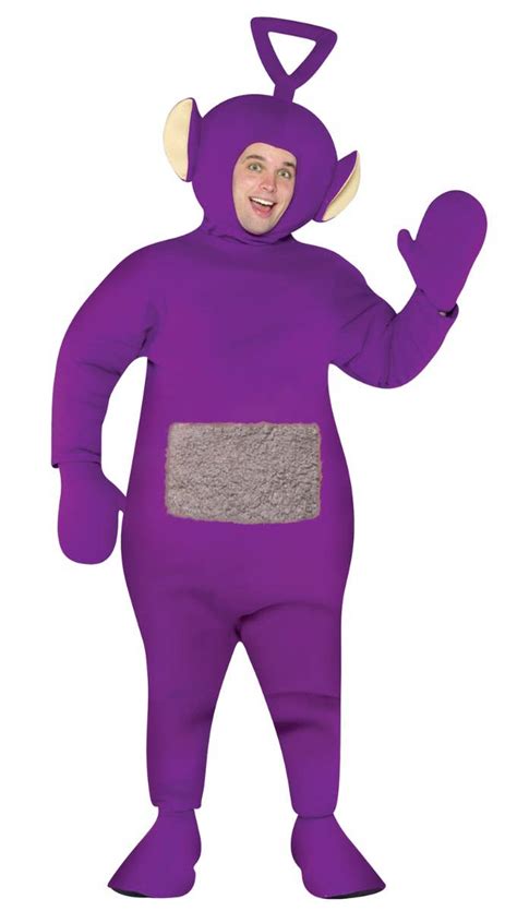 Adults Purple Teletubbies Costume Teletubbies Tinky Winky Purple Costume
