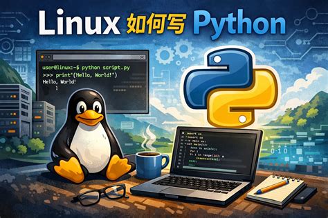 Linux 如何写python