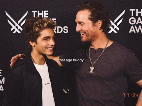 Matthew Mcconaughey Celebrates Son Levis 16th Birthday