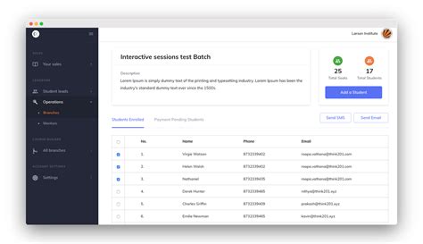 Liveclass Learner Management
