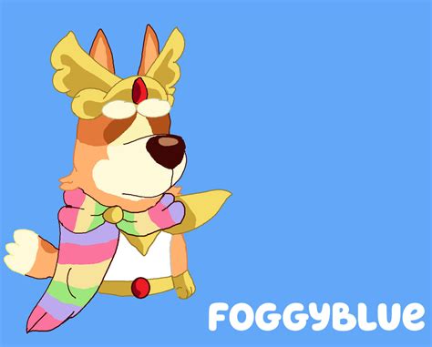Bluey X Deltarune Au Foggyblue Bingo Heeler By Kenny1941 On Deviantart