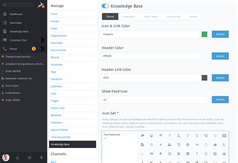 Knowledge Base — Zammad Admin Documentation Documentation