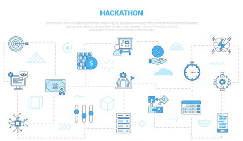 1400 Hackathon Event Stock Illustrations Royalty Free Vector