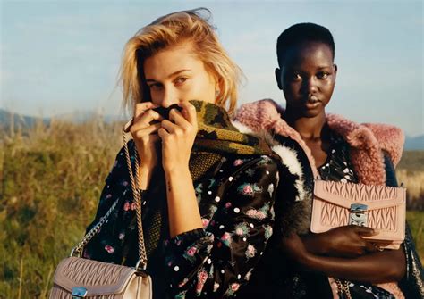 Hailey Bieber And Meghan Roche Miu Miu Fw 2019 Img Models