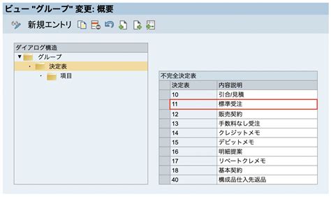【sap】sd不完全決定表 解説 Sapコンサルのメモ帳
