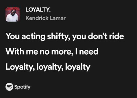 Loyalty Kendrick Lamar