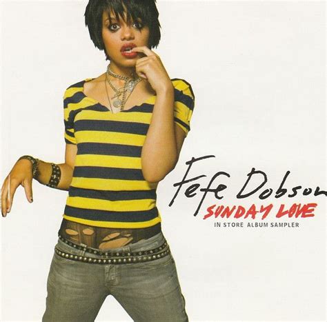 Fefe Dobson Sunday Love In Store Album Sampler 2005 Fefe Dobson Swag