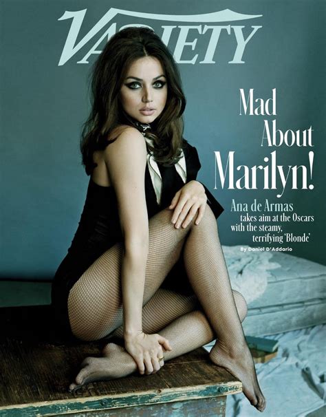 Ana De Armas Photoshoot Marc Hom For For Variety 2022 Rpopculturechat