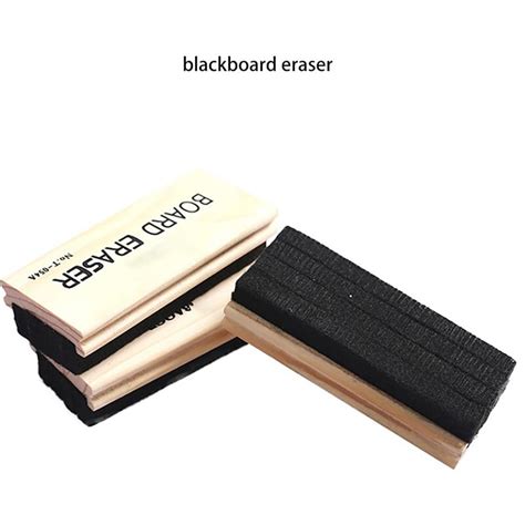 Large Board Eraser Board Cleaner Blackboard Wool Eraser Wooden Chalkboard Classroom Cleaner Kit