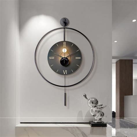 Large Modern Pendulum Wall Clock20 In Wall Clocks For
