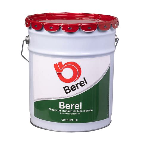Pintura Para Alberca Berel Base De Hule Clorado Blanco 4 L The Home