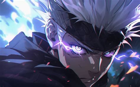 Hd Wallpaper Of Satoru Gojo From Jujutsu Kaisen By Dinocozero