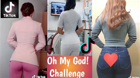 Oh My God Challenge 🍑😍 Sexy And Big Butt Thicc Tiktok