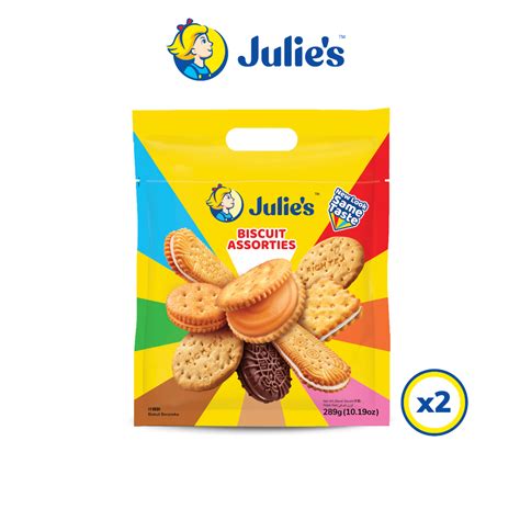 Julies Biscuit Assorties 289g X 2 Packs Shopee Malaysia