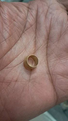 Golden Brass Ferrules 6 Mm For Pipe Fitting At ₹ 25piece In New Delhi