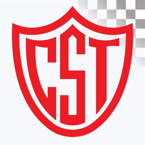 Premium Vector Cst Letter Logo Design