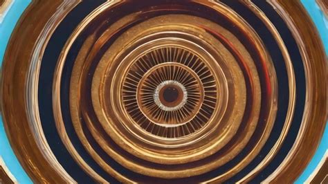 Premium Ai Image Abstract Classical Background With Circle Geometric Shape 3d Top Rendering