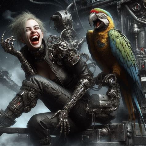 Polly Always Knows The Best Space Pirate Jokes Raiart