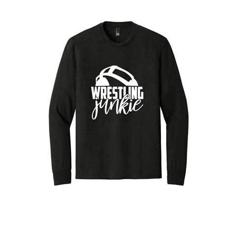 Ls56 Wresting Junkie Mvb Custom Printing