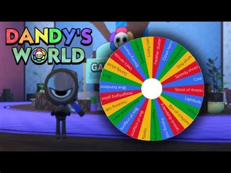 Spin The Wheel Challenge Roblox Dandys World Youtube