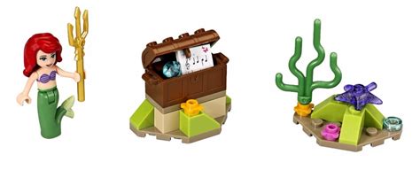 Lego Disney Princess Тайные сокровища Ариэль 41050 инструкция