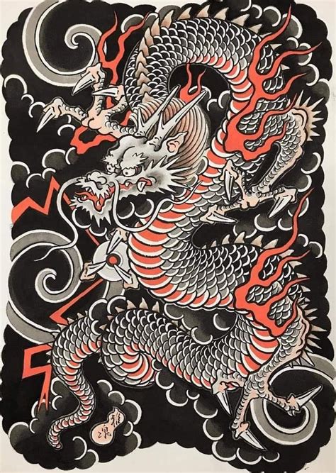 Japanese Dragon Tattoo Designs