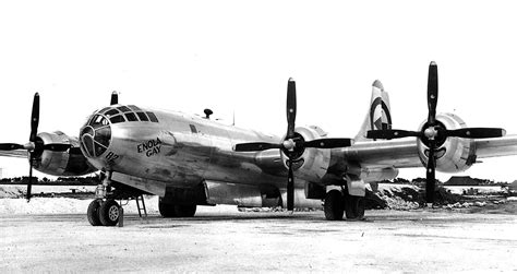 Aviación Por Leandro 1945 Super Fortaleza B 29 Enola Gay