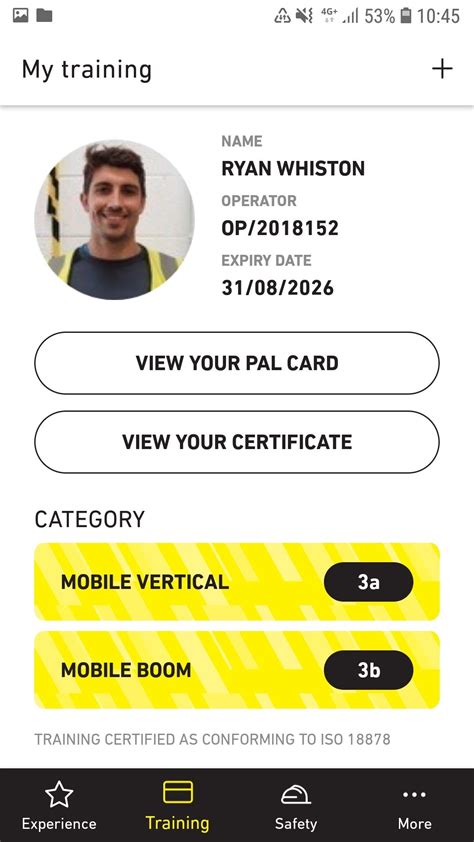 Ryan Whiston On Linkedin Ipaf Passed
