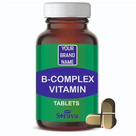 B Complex Vitamins Tablets Pack Of 60 At ₹ 50 Bottle In Bavla Id 26248260930