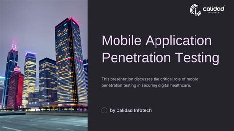 Ppt Mobile Application Penetration Testing Powerpoint Presentation Free Download Id13656471