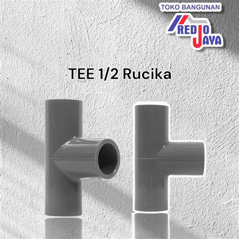 Jual Sambungan Pralon Tee 12 Rucika Shopee Indonesia