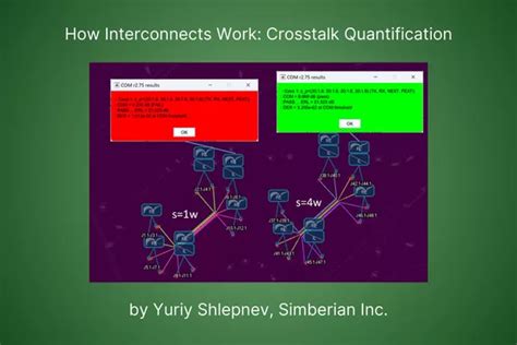 How Interconnects Work Crosstalk Quantification Signal Integrity Journal