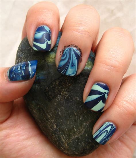 Matching Manicures Mramoriranje Cajkine Kandže I Sve Njihove Boje