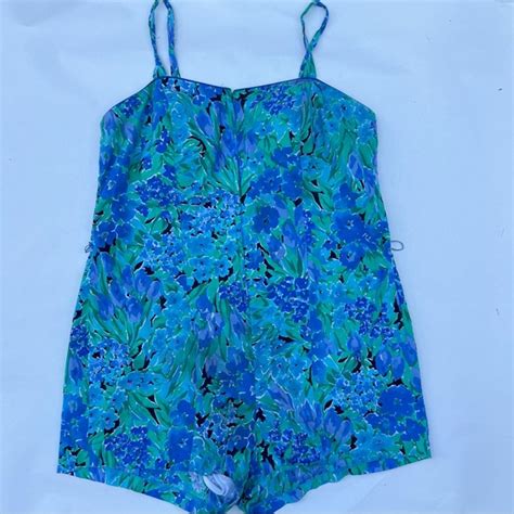 Ceeb Swim Womens Vintage Ceeb Swimwear Romper Swimsuit One Piece