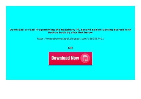 Programming The Raspberry Pi Second Edition Getting Started With